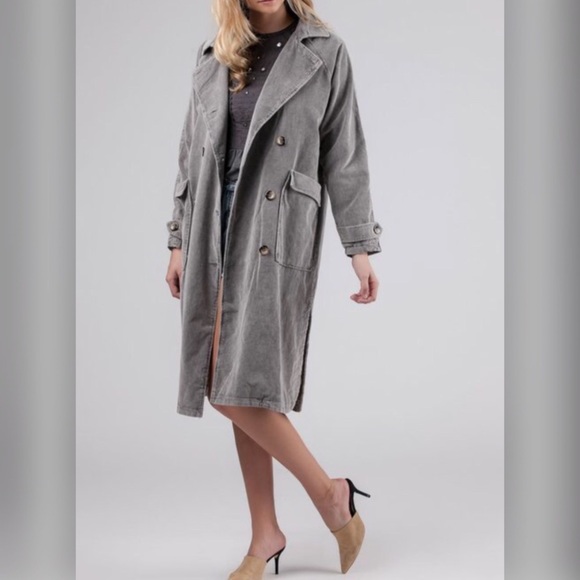 POL | Jackets & Coats | Vintage Style Lightweight Corduroy Jacket By ...